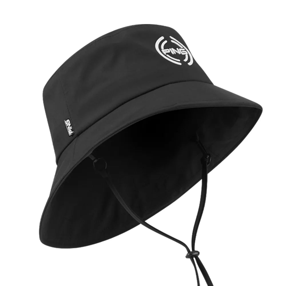 PING SensorDry® Men's Waterproof Bucket Hat - Black – Shay Brennan Golf